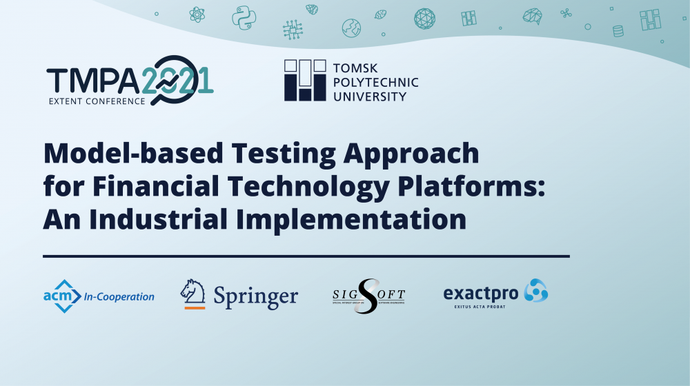 Model-based Testing Approach for Financial Technology Platforms: An ...