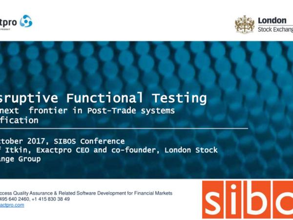 SIBOS 2017 | EXACTPRO